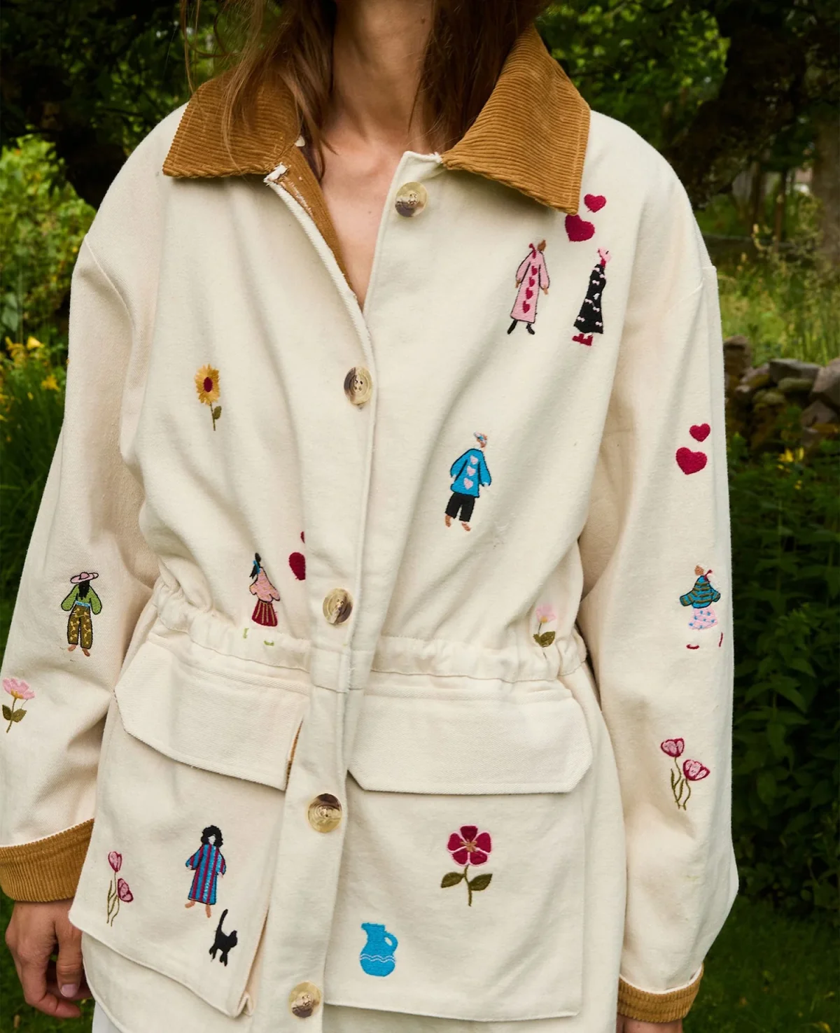 Sissel Edelbo - Cara jakke - White Swan - Nyheder - Noramoe.dk