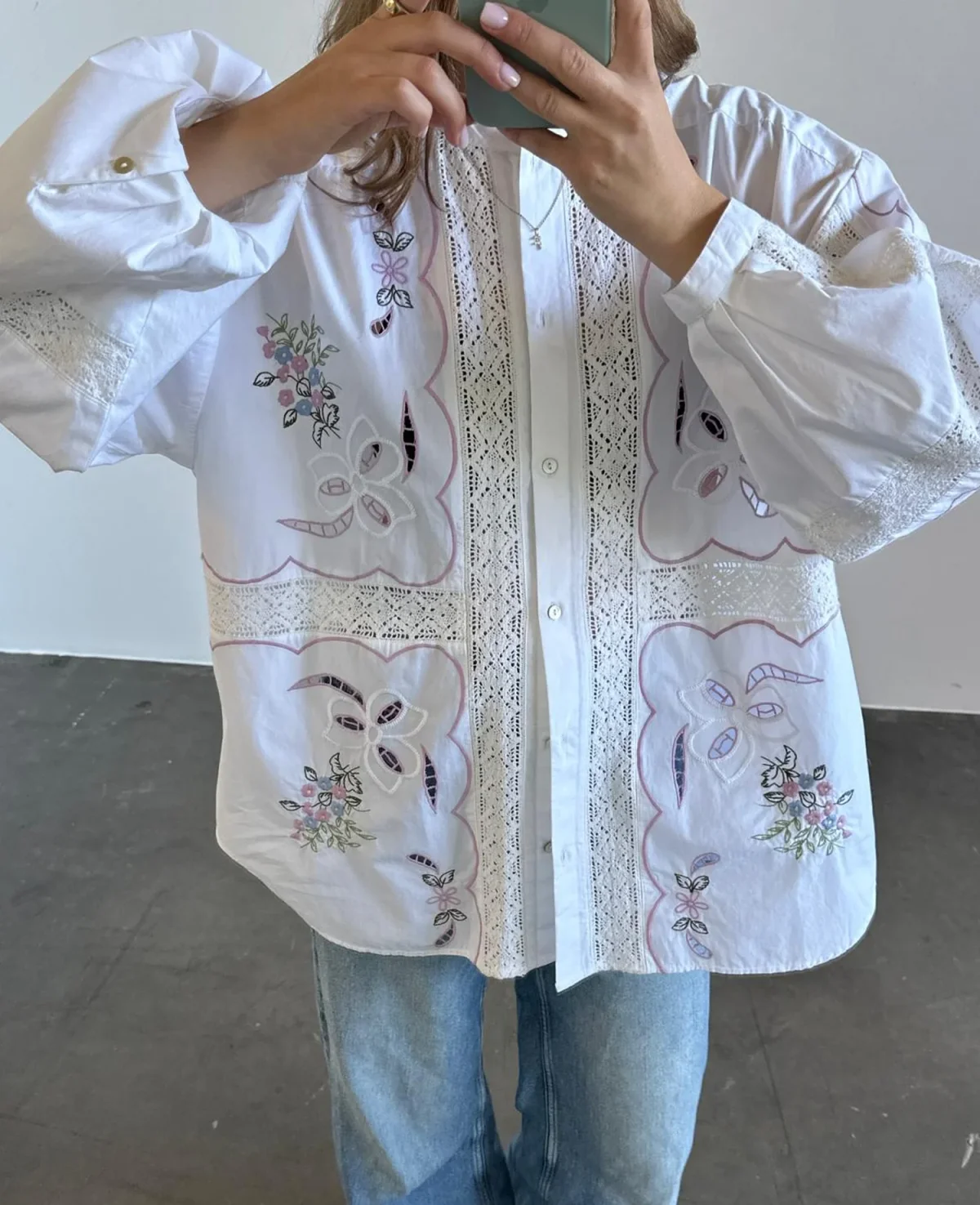 Sissel Edelbo - Sada skjorte - White pastel - Nyheder - Noramoe.dk